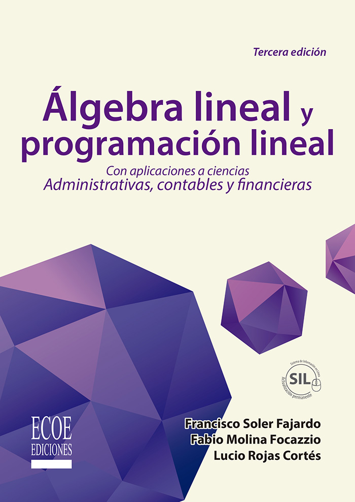 9789587713206-algebra-lineal-y-programacion-lineal-3ra-edicion – Ecoe ... 9789587713206-algebra-lineal-y-programacion-lineal-3ra-edicion – Ecoe ...